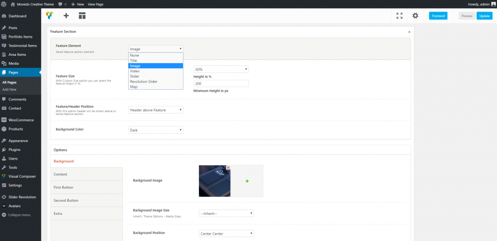 Page Options in Movedo | Movedo Tutorial