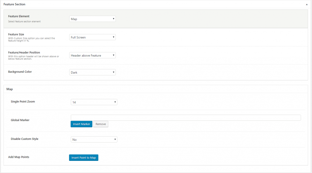 Feature Section Map | Movedo Tutorial