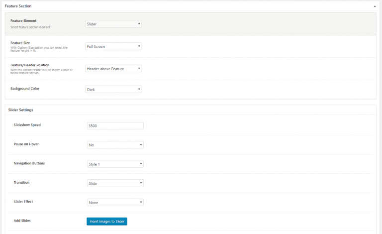 Feature Section Slider | Movedo Tutorial