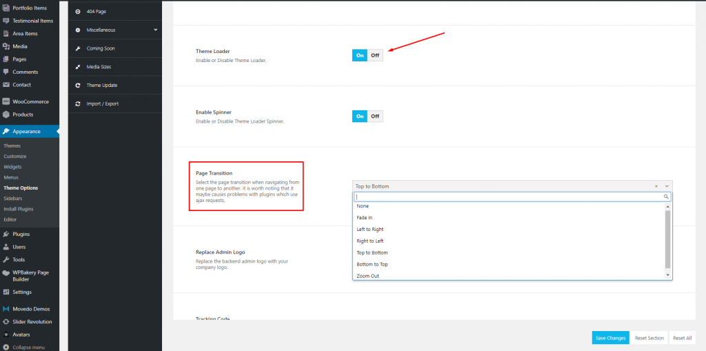Page Transitions in Movedo | Movedo Tutorial
