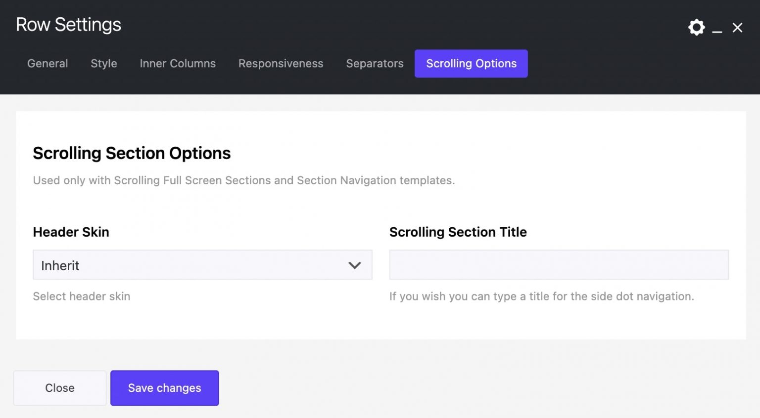 row-scrolling-options-impeka | Greatives Premium WordPress Themes